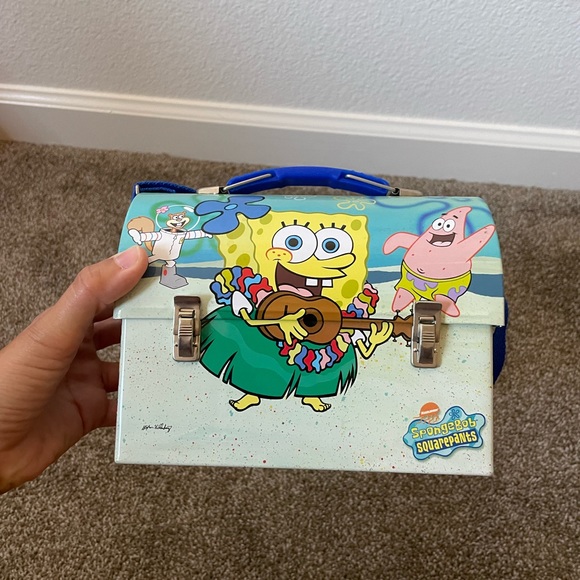 Nickelodeon | Toys | Spongebob Squarepants Collectible Tin Lunch Box ...